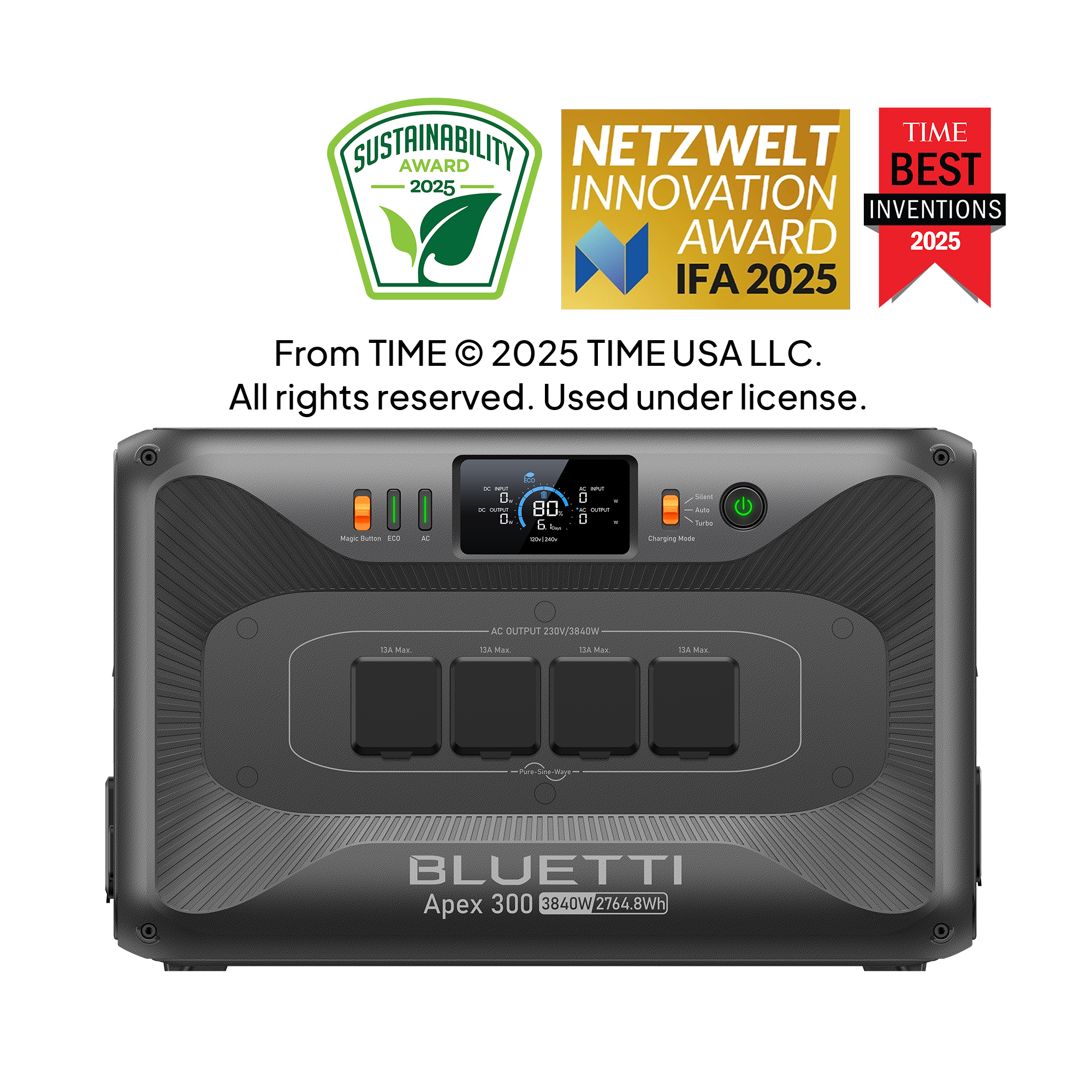 BLUETTI Apex 300 Versatile Power Station | 2,764.8Wh 3,840W - BLUETTI UK
