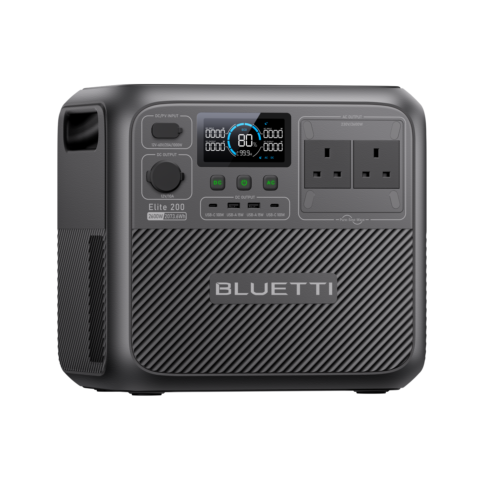 BLUETTI Elite 200 V2 Portable Power Station | 2,073.6Wh 2,600W - BLUETTI UK